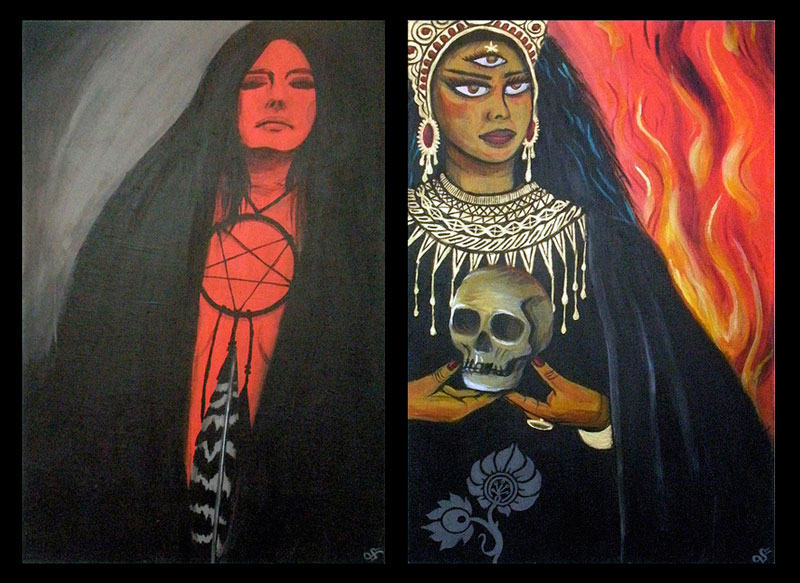 Paintings – Women of the Occult